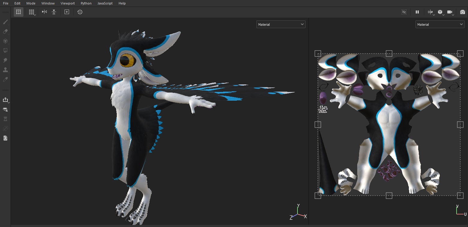 Seeker Avali Texture files by StarMax124