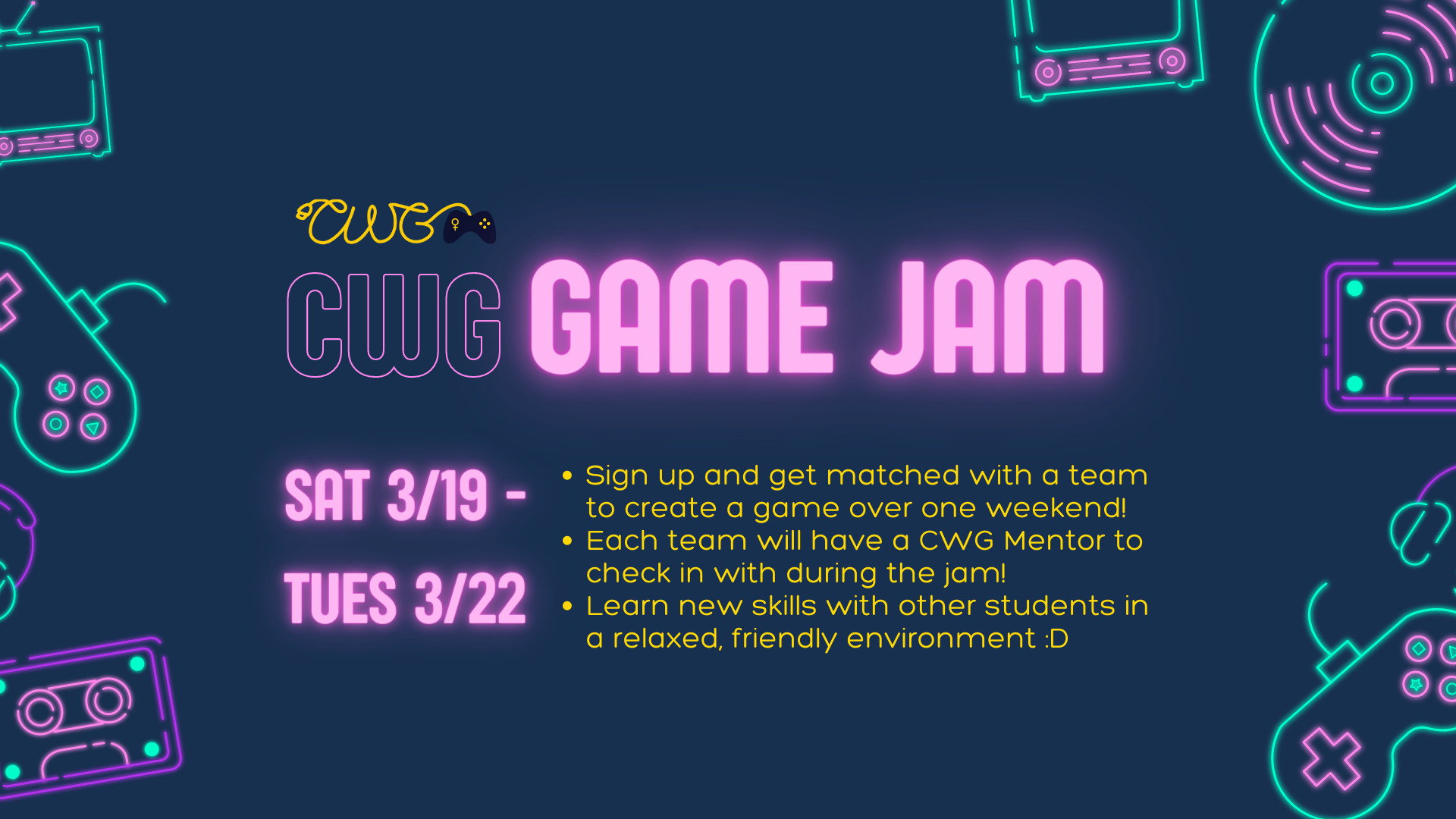 CWG Game Jam 2022 - itch.io