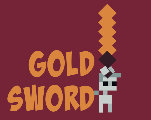 Gold Sword by QuinnCG