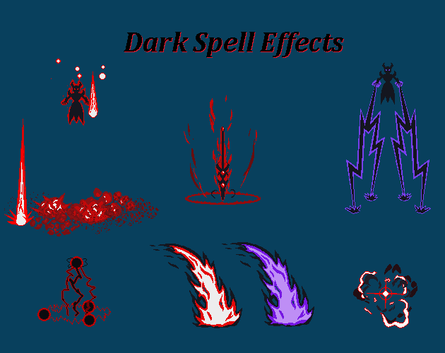 Dark Spell Effects by CreativeKind
