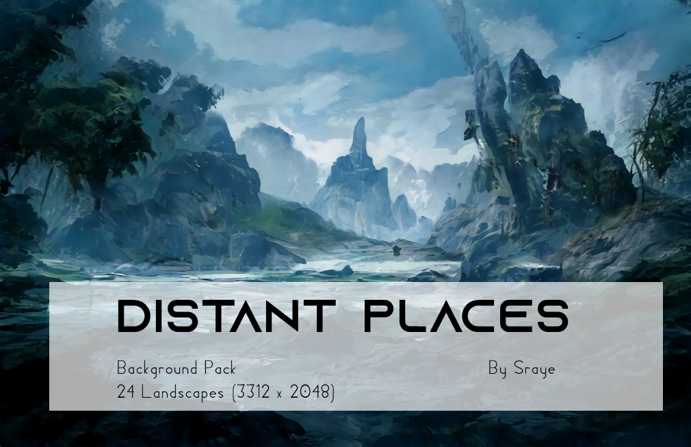 Distant Places - LandscapePack by Sraye