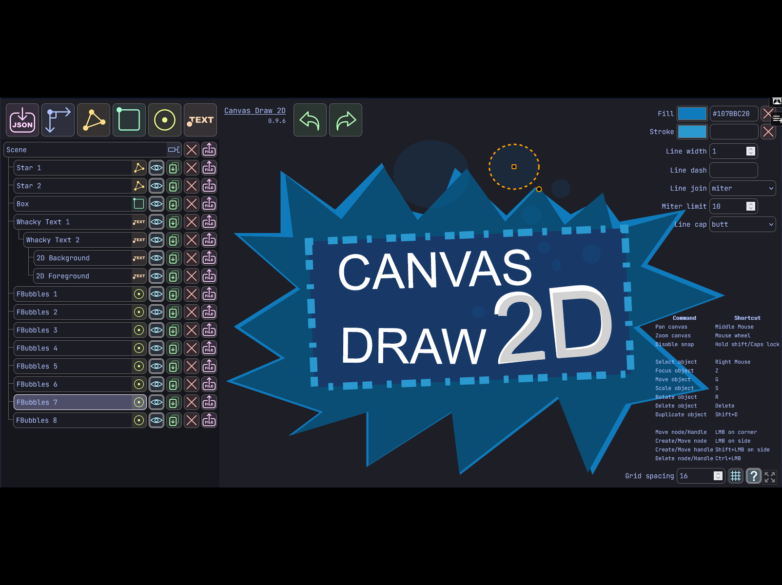 Canvas Draw 2D By Donitz