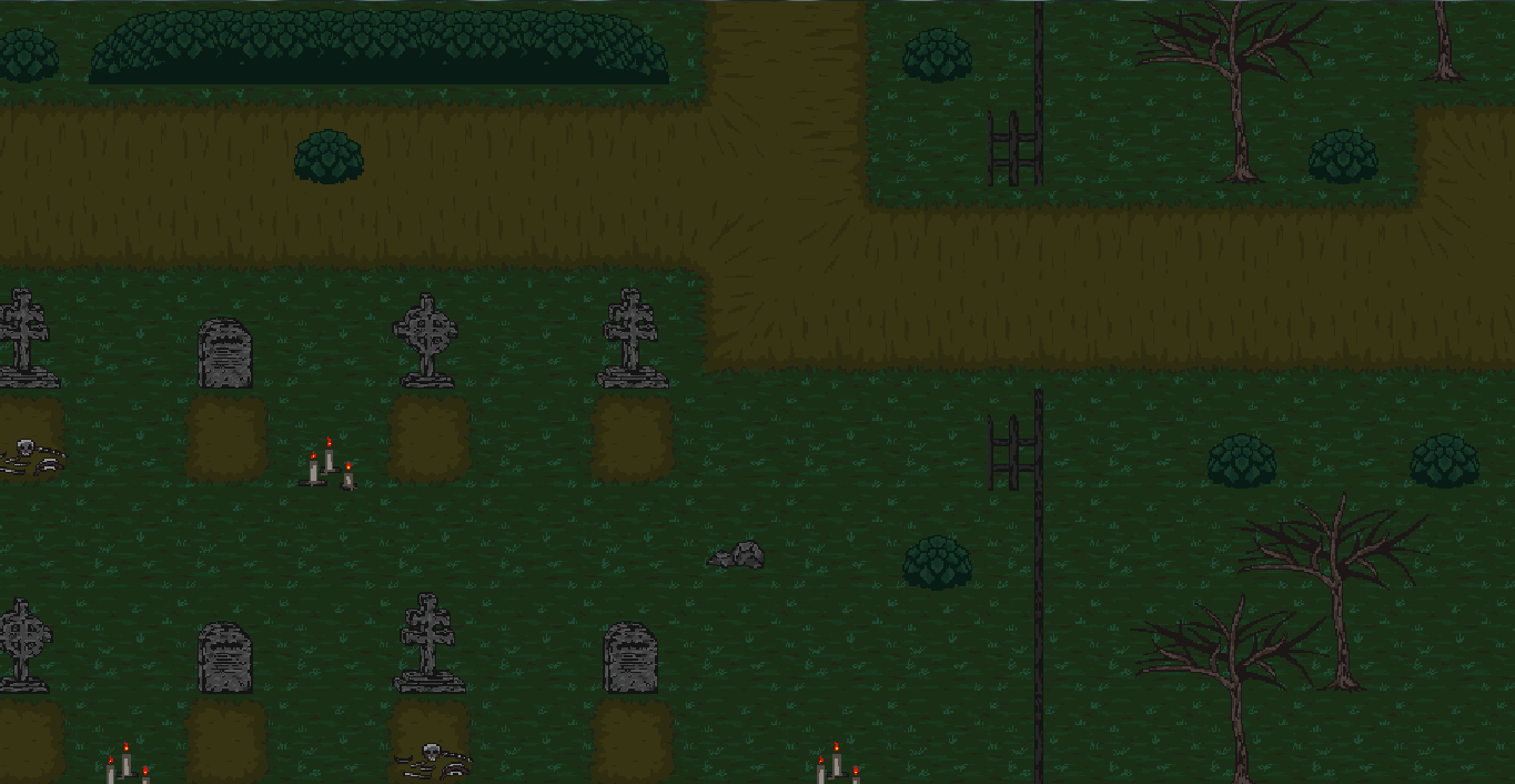 cemetery tileset by jumelord