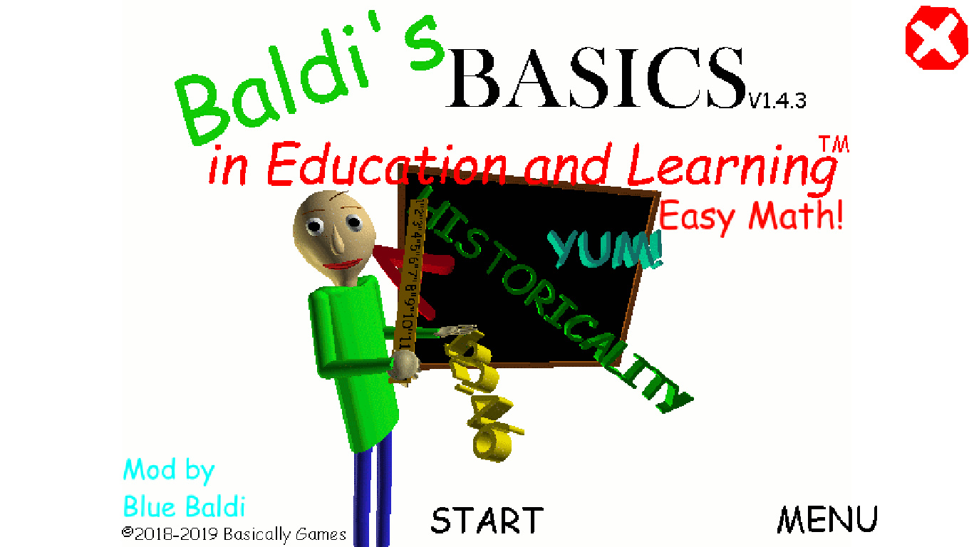 Baldi's Basics Easy Math! (Reupload) by Dima Dimon