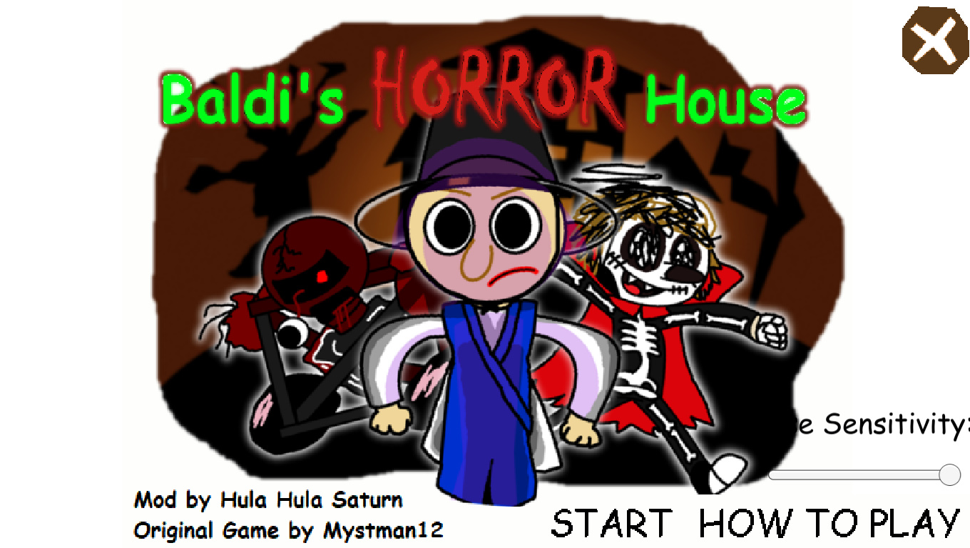 Baldi's Spooky Horror House! (Reupload) by Dima Dimon