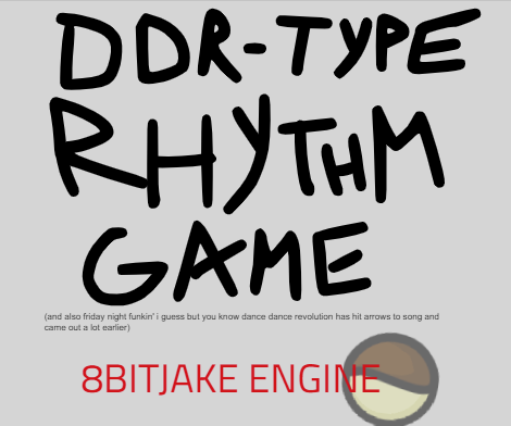 DDR-Type Rhythm Game (8BitJake Engine) by 8Bit