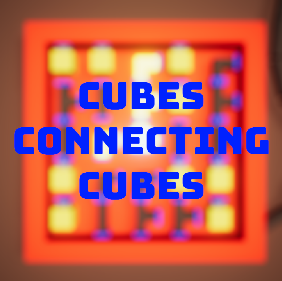 Cubes connecting cubes by adritake