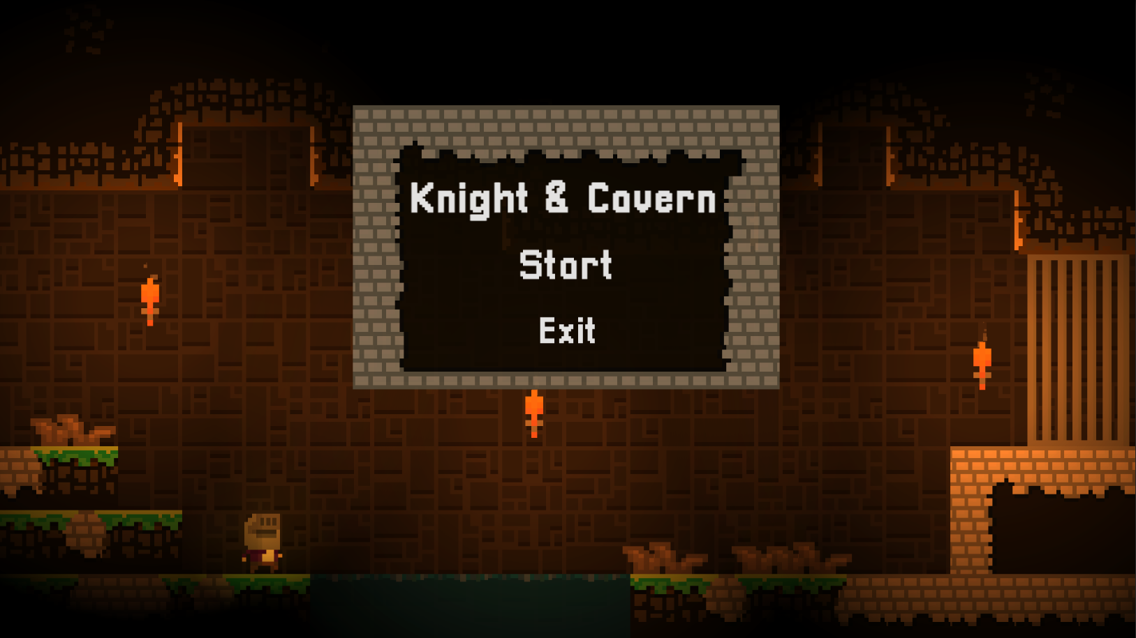 Knight&Cavern by CatfishnChips
