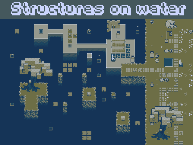 Tileset structures on water by Sr.Toasty