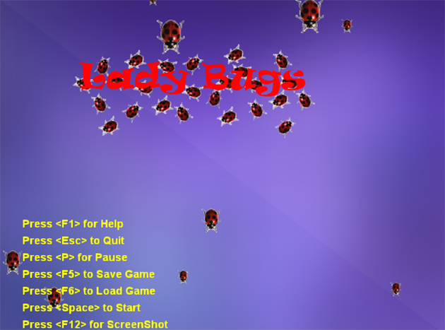 Ladybug Game by ZeAirwolf