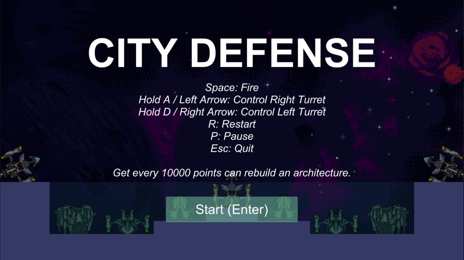 City Defense by GaoqingL for Game Design Studio 1 - Lab 4 submissions ...