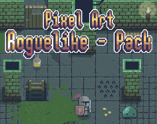 Pixel Art Roguelike Pack by edermunizz