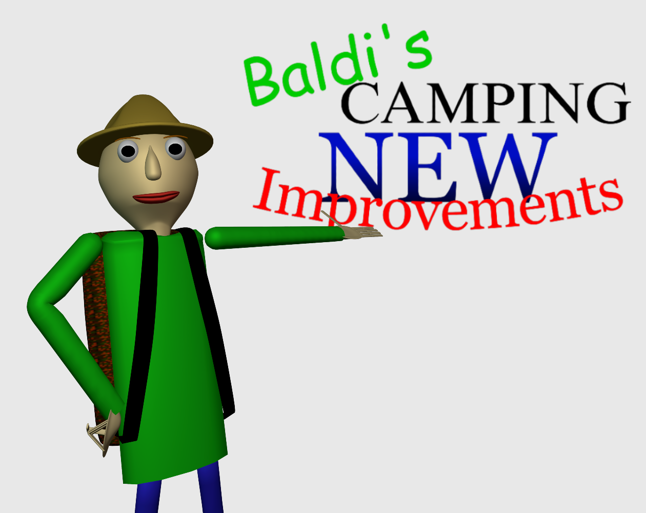 Baldi Camping New Improvements by MacsMods for Finally Finish Something ...