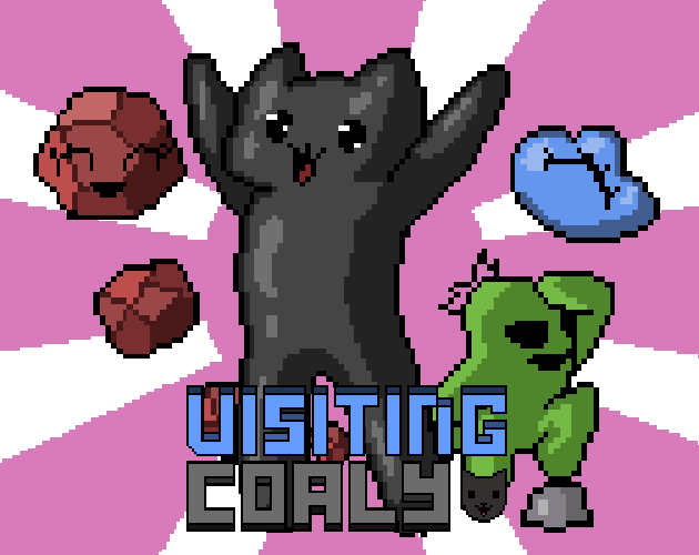 Visiting Coaly by PixelinKS
