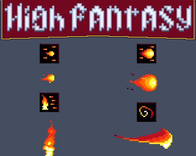 High Fantasy - Fire Magic Pack 1 by War