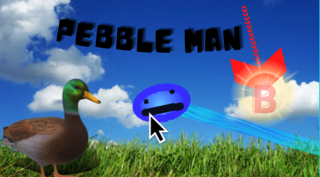 Pebble man by thehamburgerman