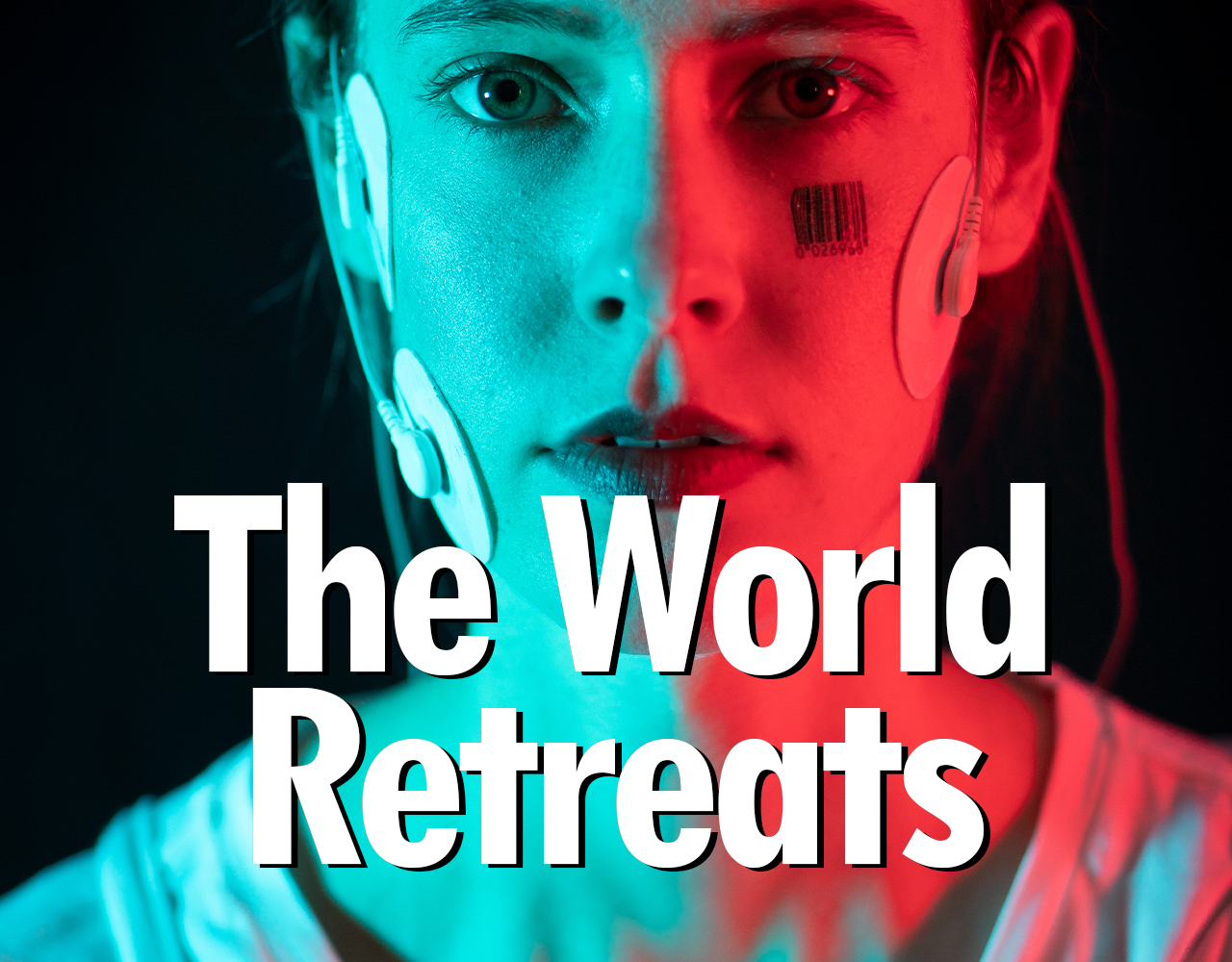 The World Retreats by Gabriel Bischoff