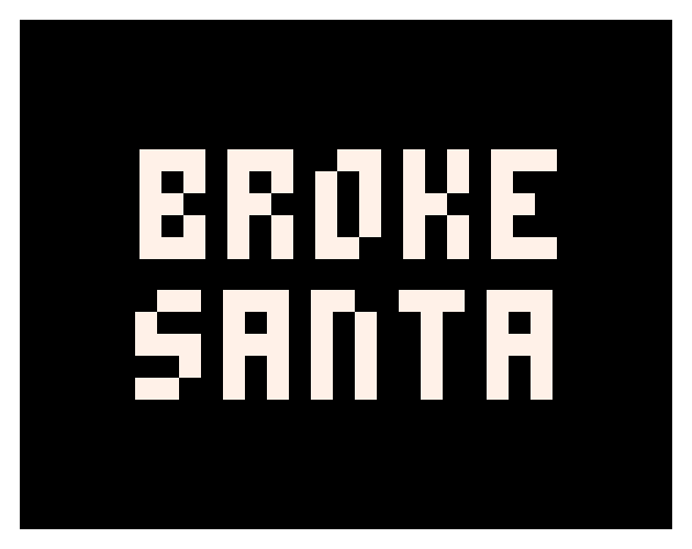Broke Santa by Bentot
