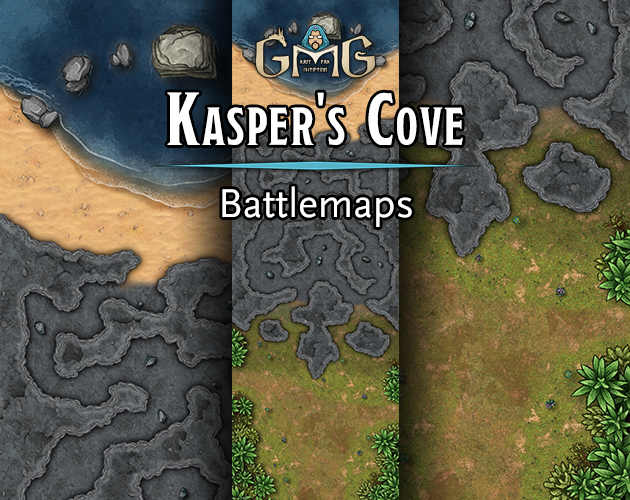 Battlemaps: Kasper's Cove by GM Gene