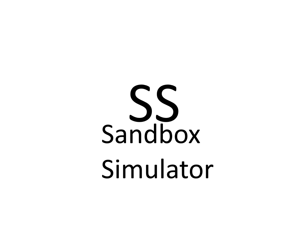 Sandbox Simulator by DTavsMakesStuff