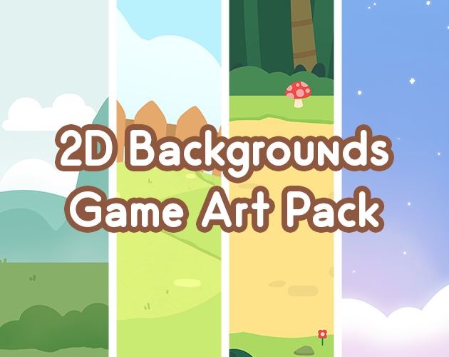 2D Backgrounds Game Art Pack by Data Hive Solutions