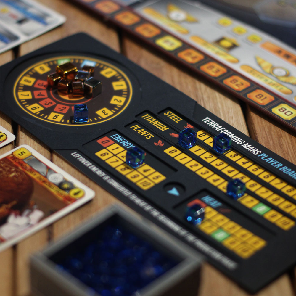Terraforming Mars Custom Player Board by Fox & Hyde