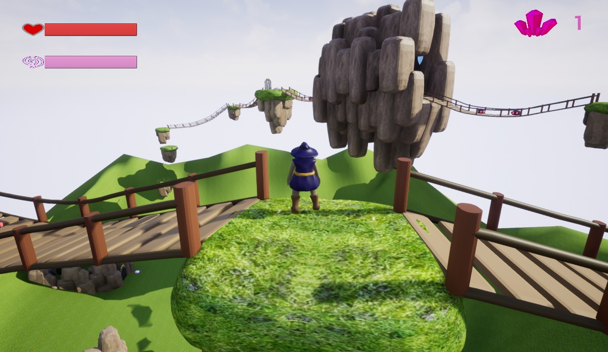 Mage Platformer Game by Bl4ckRose