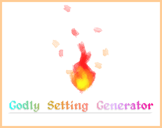 Godly Setting Generator: Released! - God-Based Fantasy Setting ...