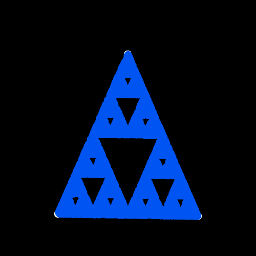 Sierpinski Triangle - Generate your own Fractal by Peter Morgan