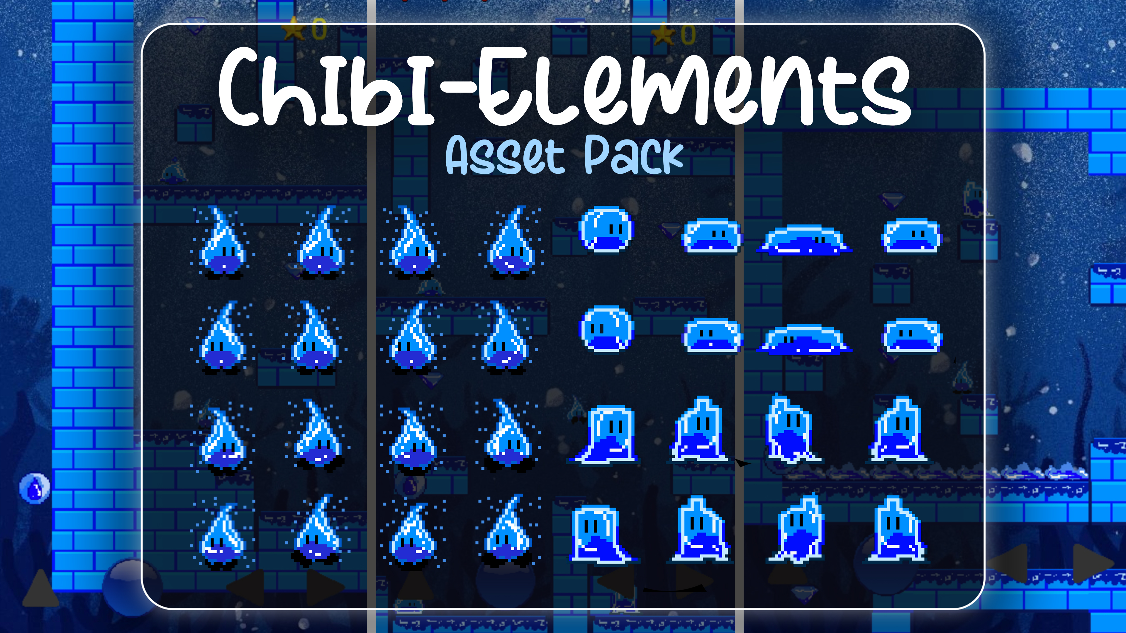 Chibi-Elements Asset Pack by Flamesworth18