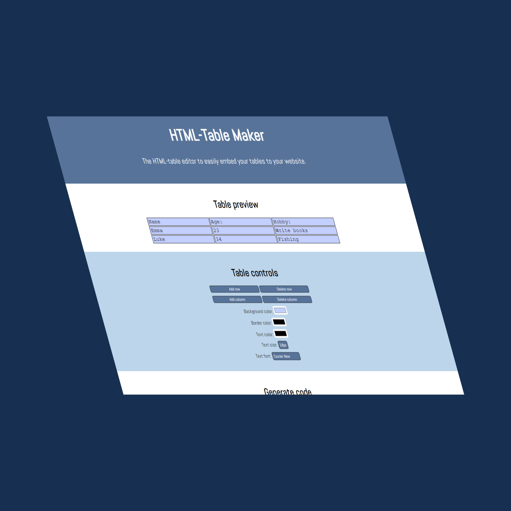 HTML-Element Maker by Thirrek