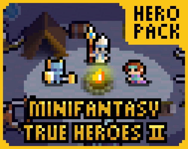 Minifantasy - True Heroes II by Krishna Palacio