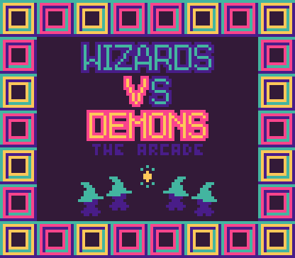 Wizards vs Demons: The arcade by Waty for One Minute Game jam #6 - itch.io