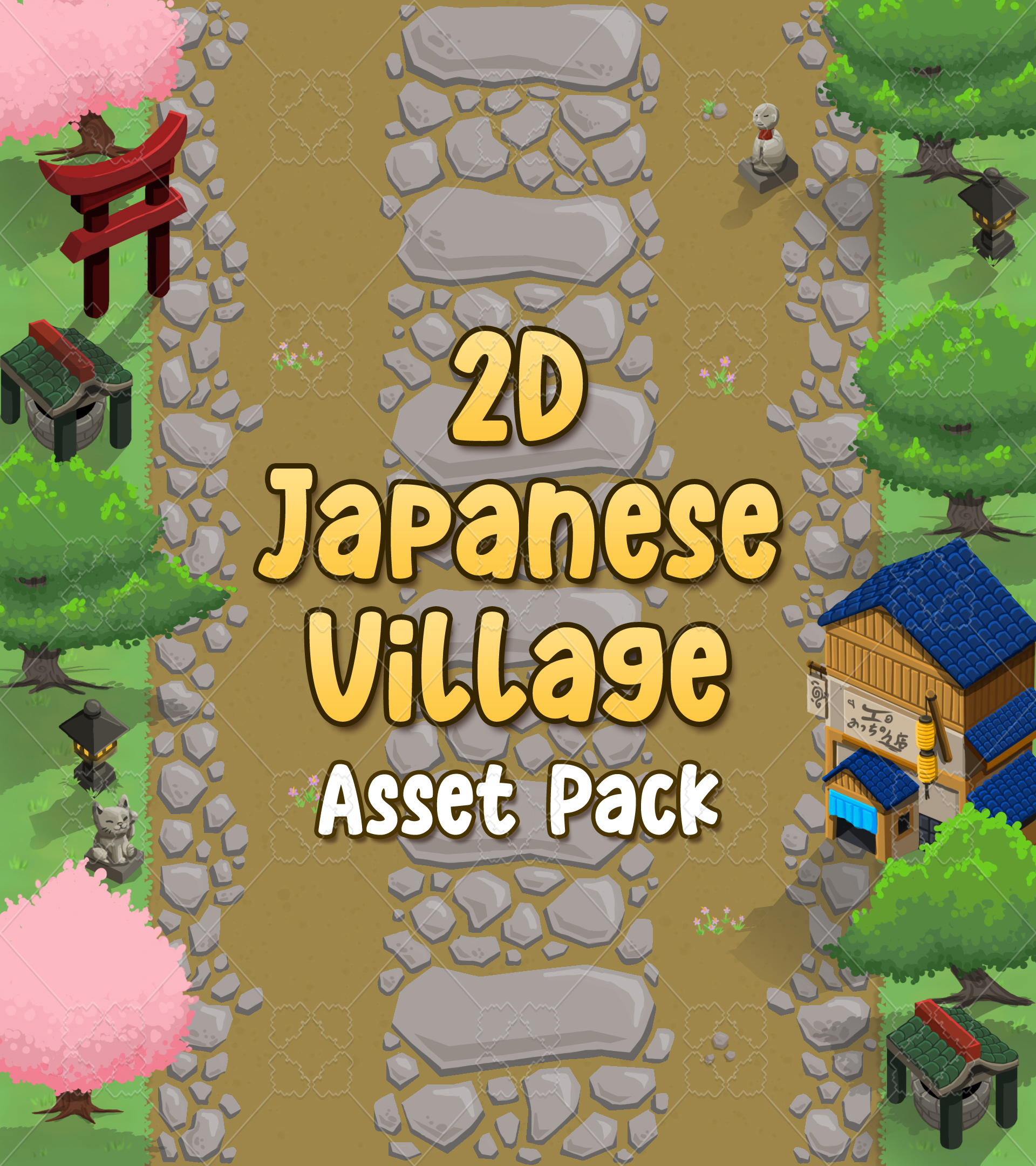 Japanese Village Asset Pack by SeventhSolution
