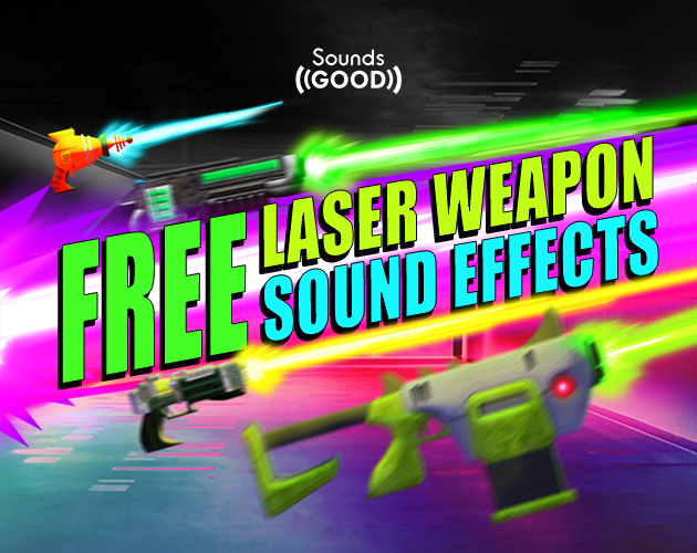 Free Laser Weapon Sound Library by Daniel SoundsGood