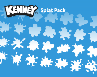 Splat Pack by Kenney (Assets)