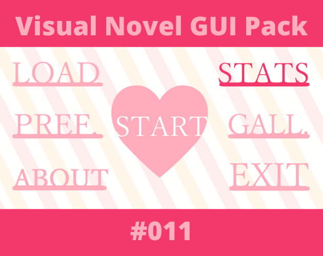 Visual Novel GUI Pack 011 by Smileflower