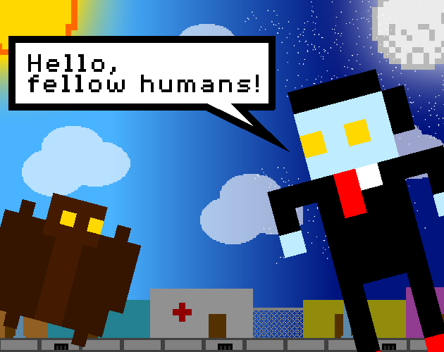 Hello, fellow humans! by Polanski for Trijam #164: The 3 hour game jam ...