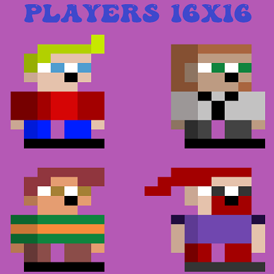 players 16x16 by PiXeRaT
