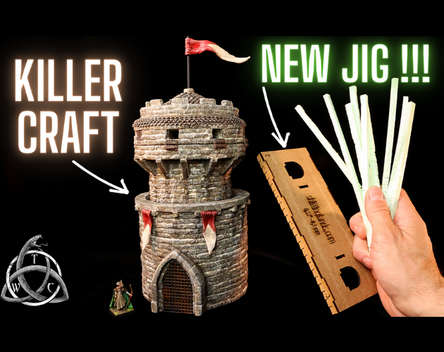 Archer Tower New Brick Jig by TabletopWitchCRAFT