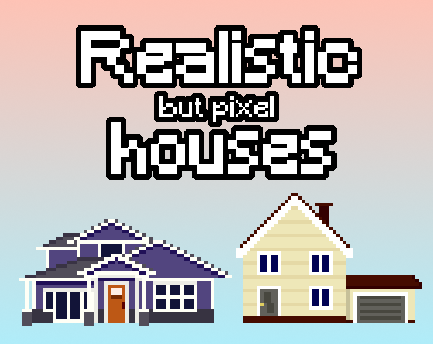 Pixel Real-life but pixel buildings by Brysia