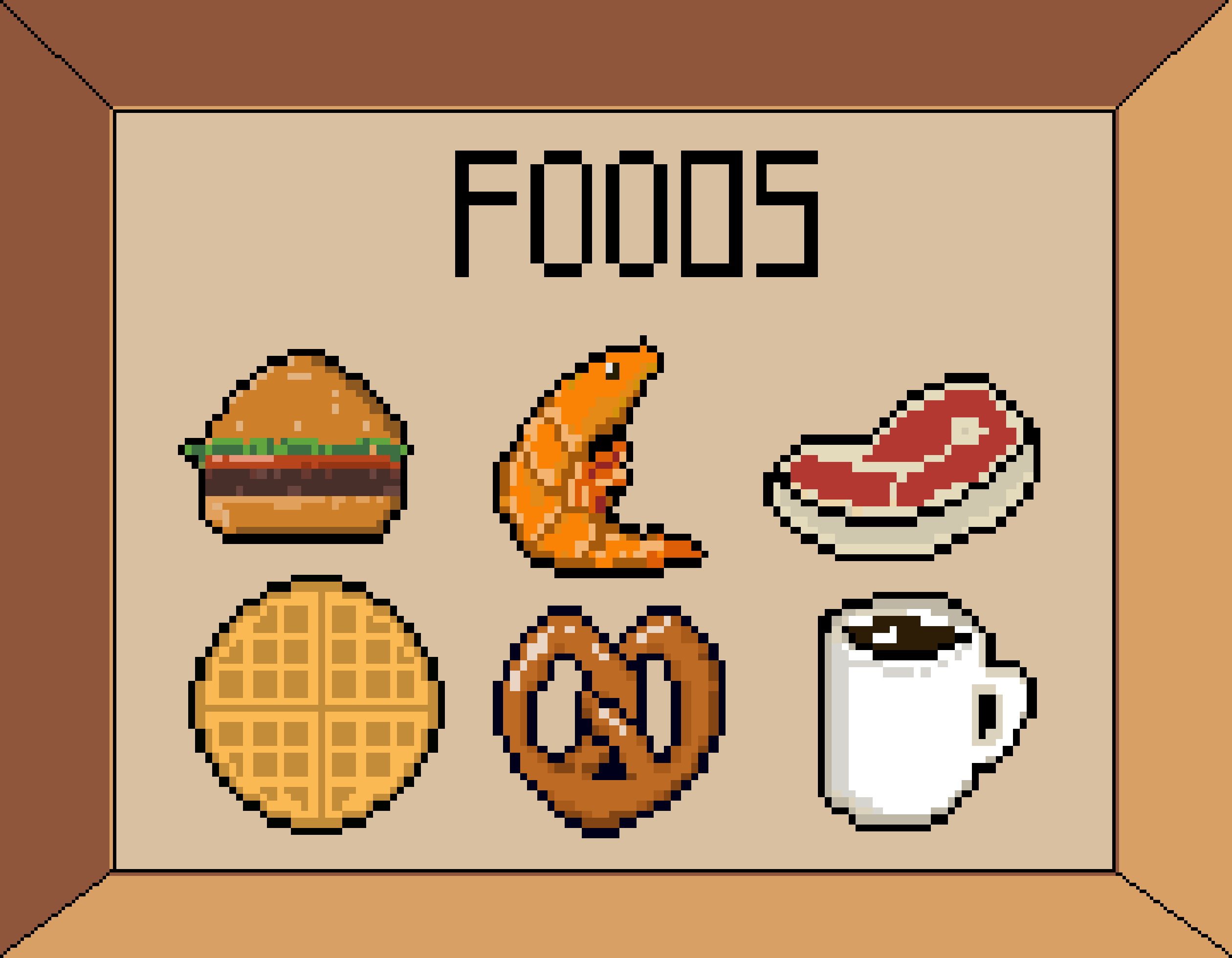 Pixel Food Pack by Rcp Studios