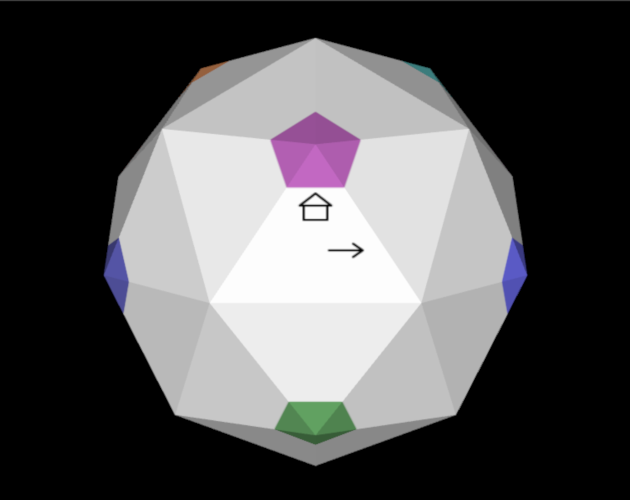 Arrow Hell: Dodecahedron by txes