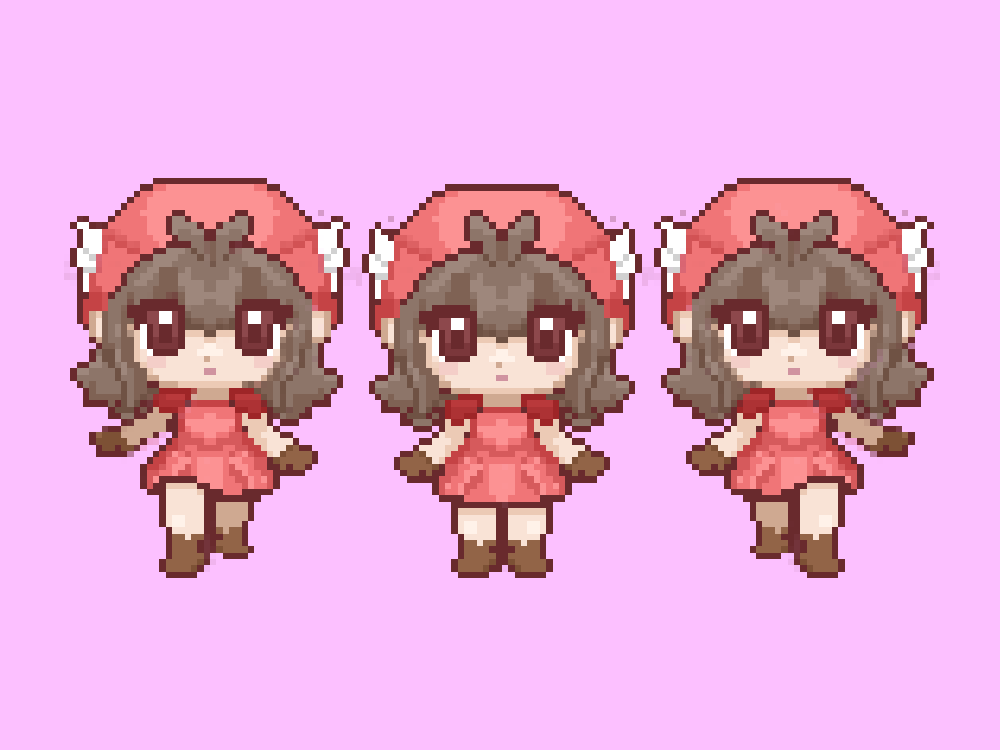 Free Pixel Princess Sprite by ladybug_games