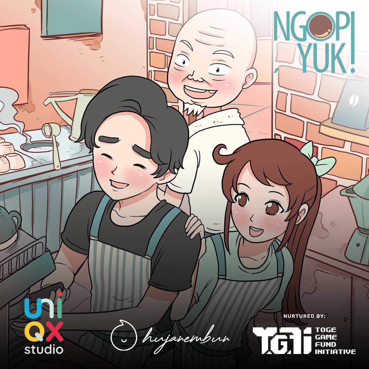 Ngopi,Yuk! Webtoon-Coffee Shop Simulation by UNIQX Studio