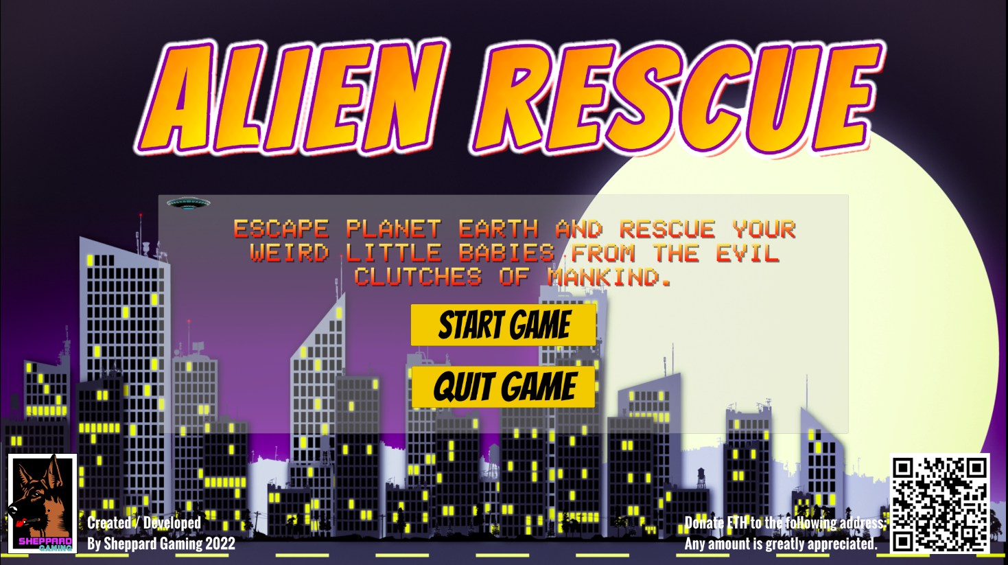 Alien Rescue PC by Sheppard Gaming