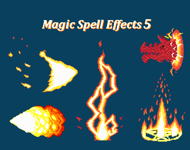 Magic Spell Effects 5 by CreativeKind