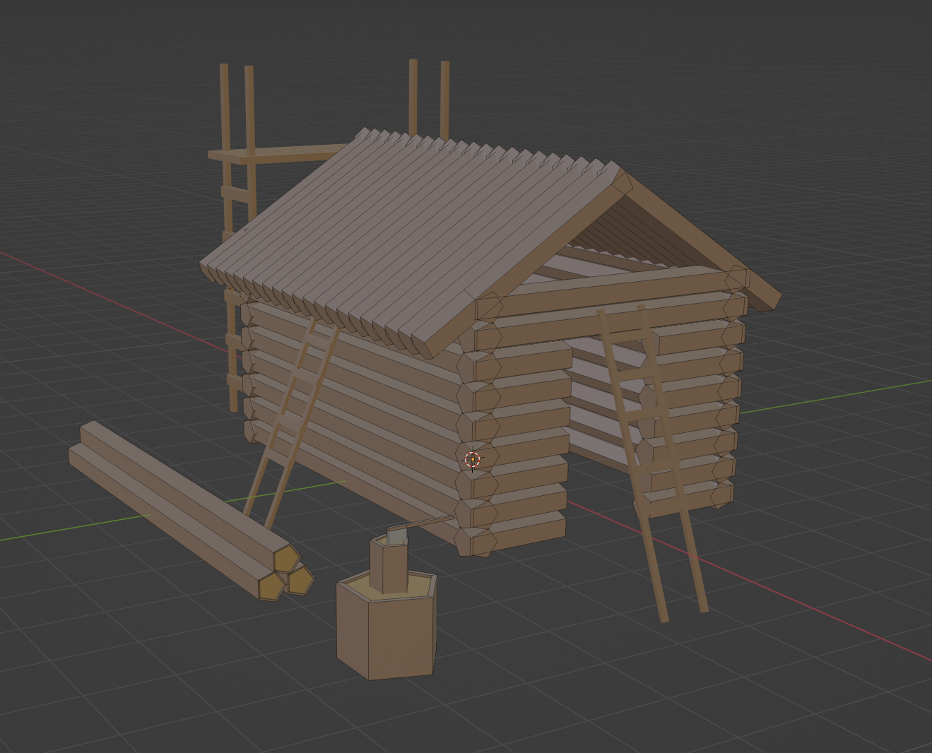 RTS Style Buildings (Various Stages) by ToastyCatStudios