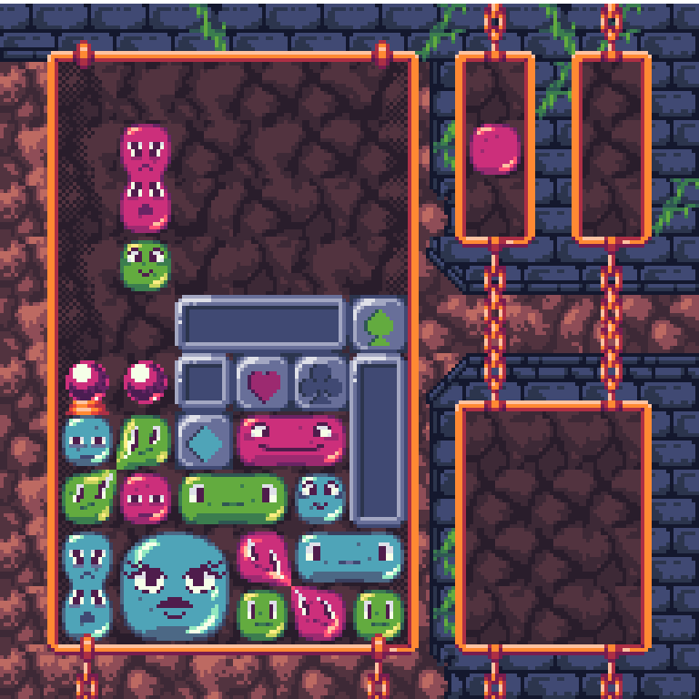 Falling Orb game assets by Rose