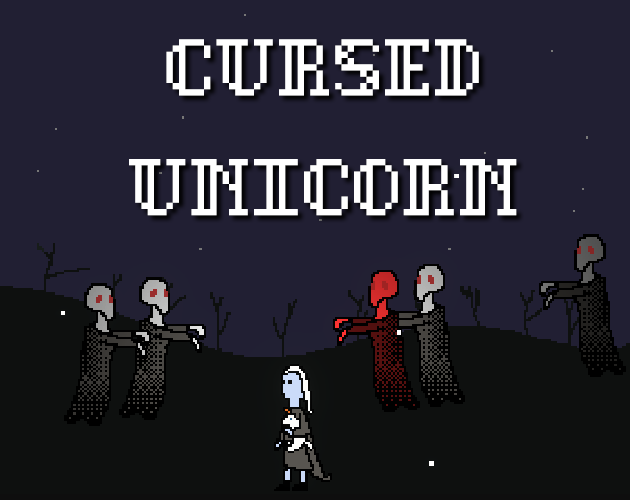 Cursed Unicorn by Ahmet Kamil Keleş